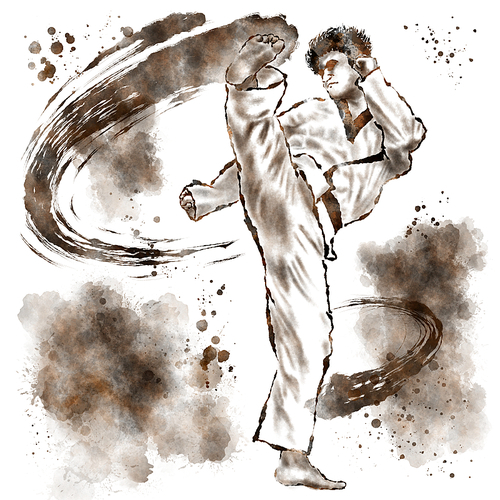 발차기 | 유토이미지 검색 결과